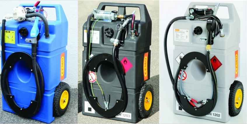 Caddy carburant | Chariot ravitailleur gasoil essence AdBlue®