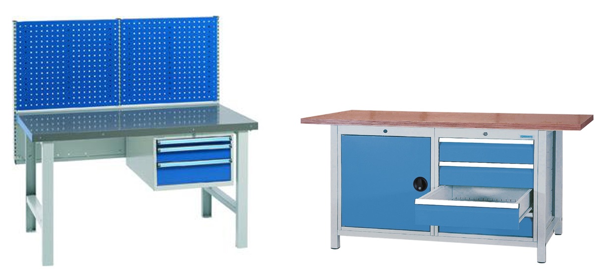 Etabli modulable industriel | Paillasse d'atelier