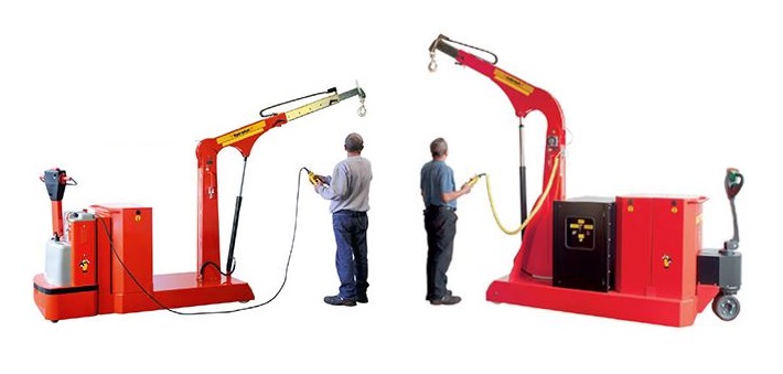 Grue industrielle électrique à contrepoids | Devis