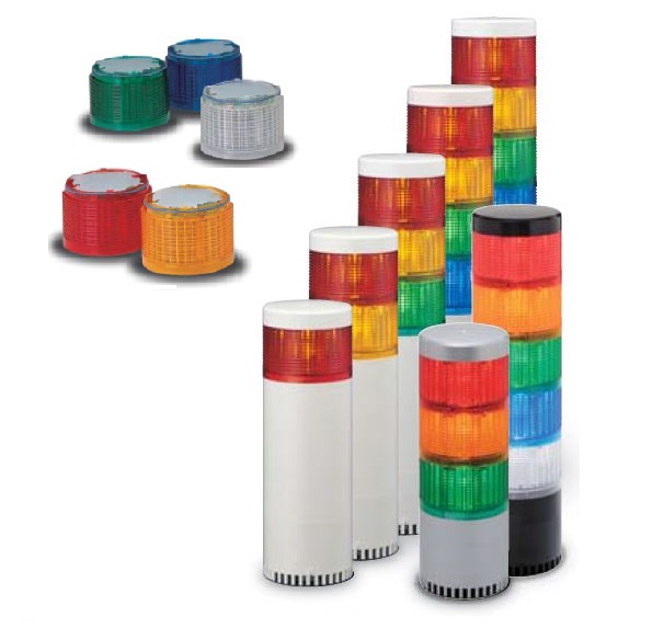 Colonne lumineuse industrielle | Tour de signalisation leds