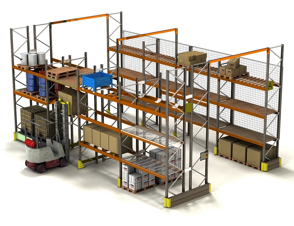 Palettier | Rack à palette | Rayonnage de stockage industriel