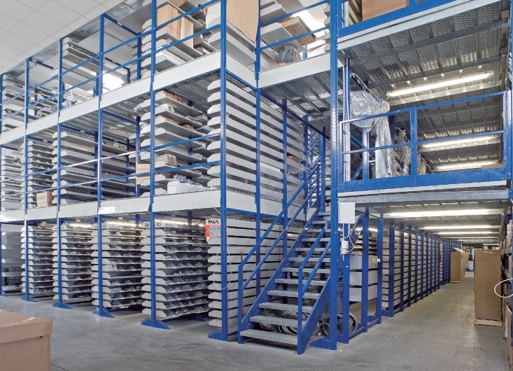 Rayonnage métallique industriel | étagère de stockage et picking