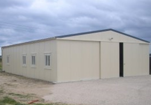 Bâtiment métallique ouvert fermé | Hangar à charpente acier