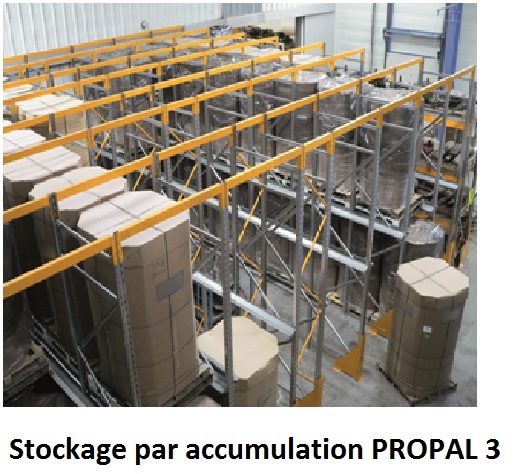 Rayonnage Drive in pour accumulation LIFO | Devis