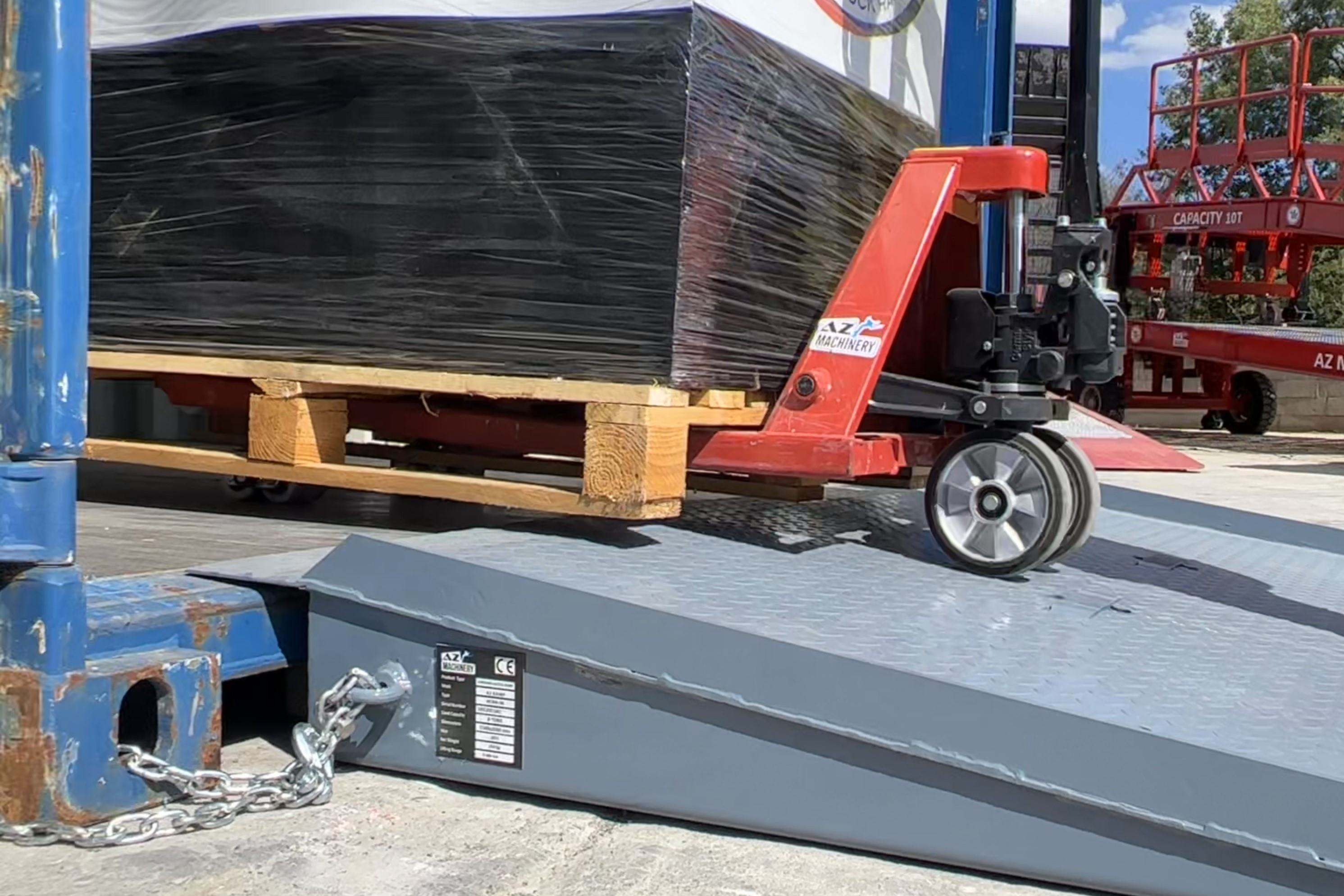 Rampe d'accès pour conteneur AZ RAMP HCNN-08 | Devis